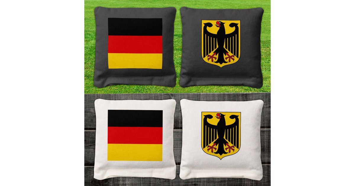 Germany patriotic bags, German Flag Cornhole Bags | Zazzle