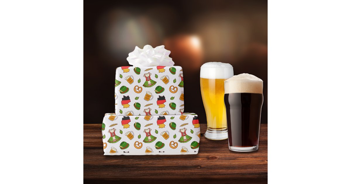 Germany Pattern Wrapping Paper | Zazzle