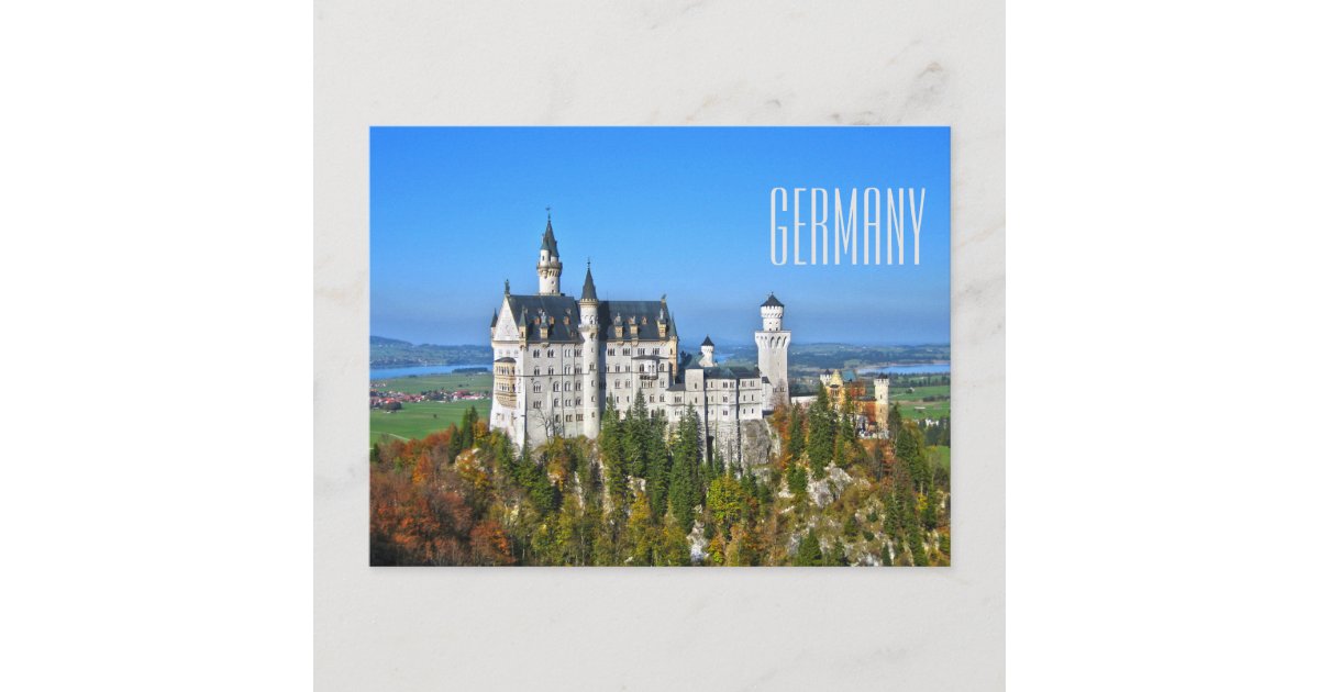 Germany Travel Tourism Postcard | Zazzle