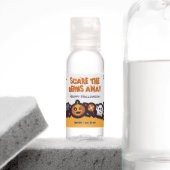 Germs Are Scary Happy Halloween Illustration Hand Sanitizer | Zazzle