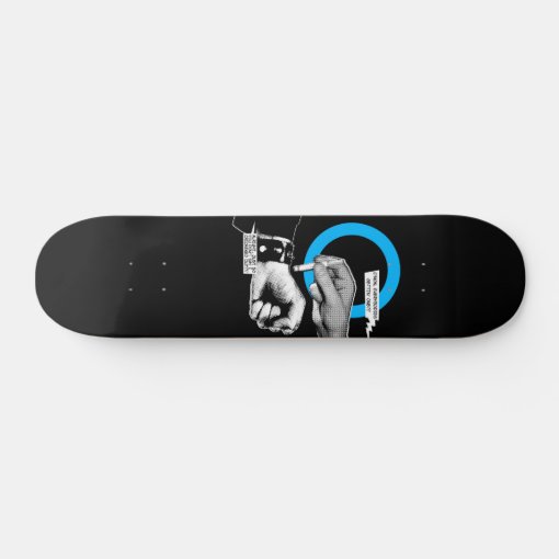 Germs Burn Skateboard Deck | Zazzle