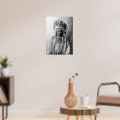 Geronimo in headdress 1907 poster | Zazzle