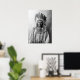 Geronimo in headdress 1907 poster | Zazzle