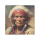Geronimo Indian Chief Warrior Portrait Metal Print | Zazzle