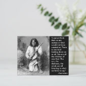 Geronimo Postcard | Zazzle