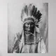 'Geronimo with Headdress' Poster | Zazzle