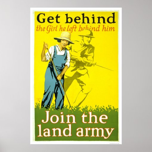 Get Behind the Girl he Left Behind Poster | Zazzle