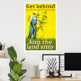 Get Behind the Girl he Left Behind Poster | Zazzle