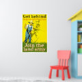 Get Behind the Girl he Left Behind Poster | Zazzle