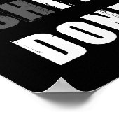 Get It Done Motivational Quote Poster | Zazzle