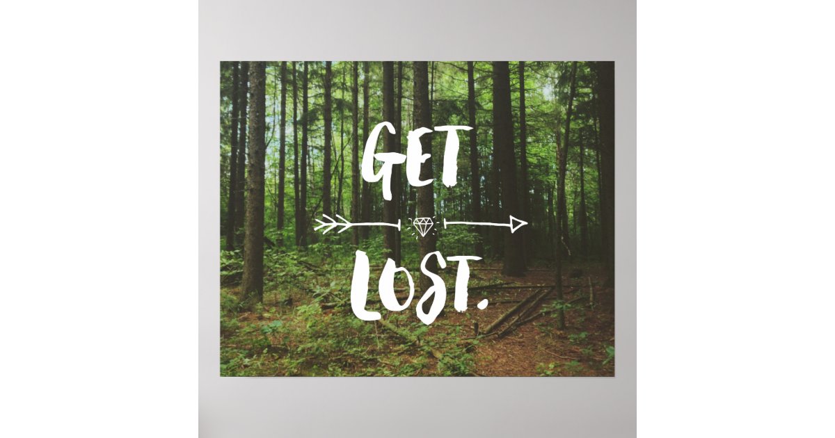 Get Lost (1.0) Poster | Zazzle