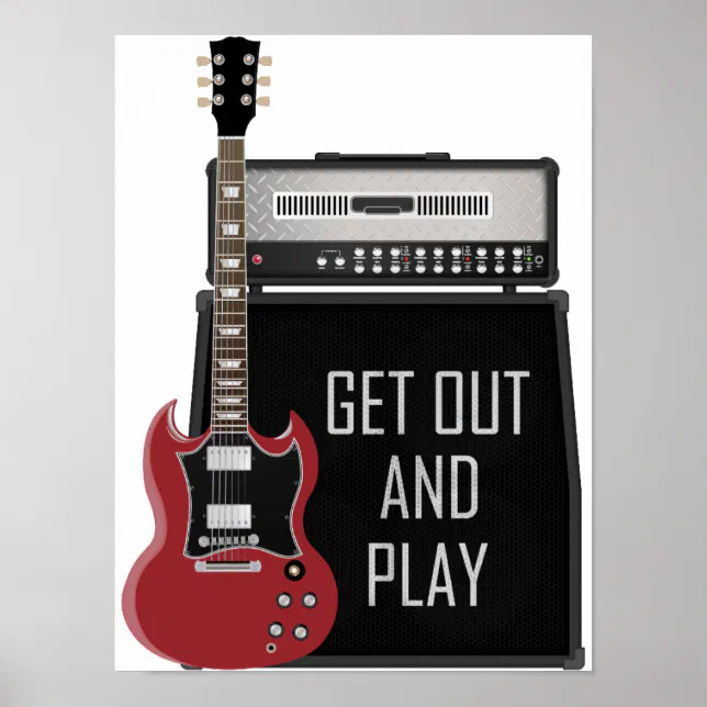Get Out And Play Poster | Zazzle