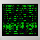 Get out more - Binary Code poster | Zazzle
