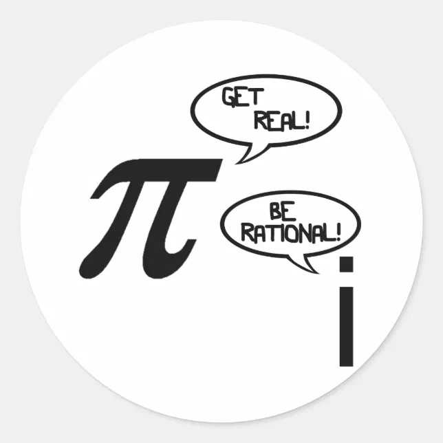 Get Real Classic Round Sticker | Zazzle
