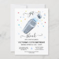 Get Shook Cocktail Shaker Party Invitation | Zazzle