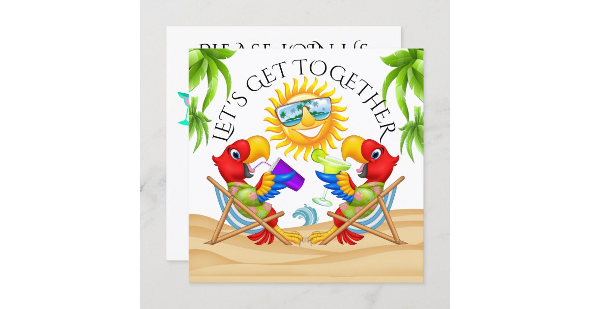 Get Together Invitation | Zazzle