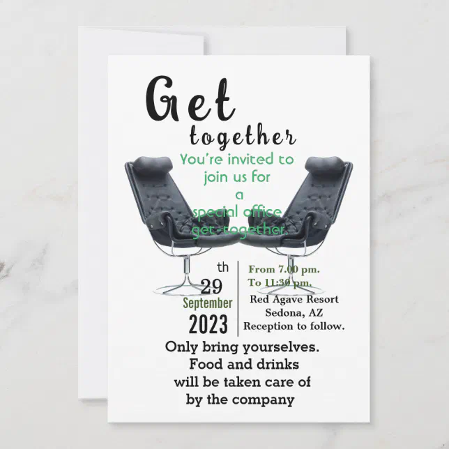 Get together Invitation | Zazzle