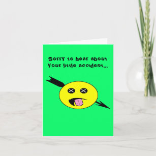 Accident Get Well Cards - Well Wishes Cards | Zazzle