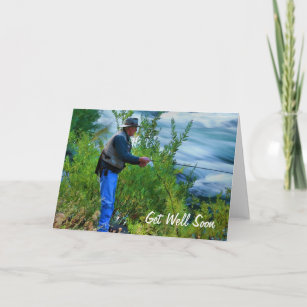Fishing Get Well Cards - Well Wishes Cards | Zazzle