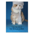 Get Well Accident/Broken Arm Card | Zazzle.com