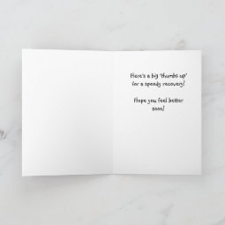 Get Well Better Soon Broken Arm Greeting Card | Zazzle