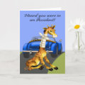 Get Well, Car Accident Card | Zazzle