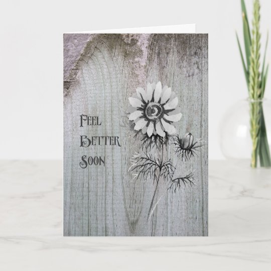 Get Well Card from Back Surgery Black & White | Zazzle.com