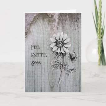 Get Well Card from Back Surgery Black & White | Zazzle