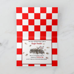 GET WELL - CHICKEN SOUP - HUMOR CARD | Zazzle