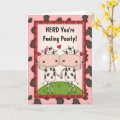 Get Well - Cows Card | Zazzle