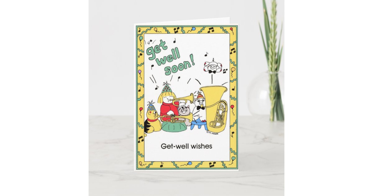 GET WELL - FROM GROUP Card | Zazzle
