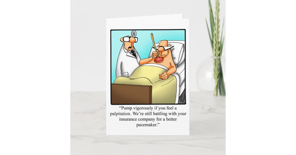 Get Well Humor Greeting Card | Zazzle