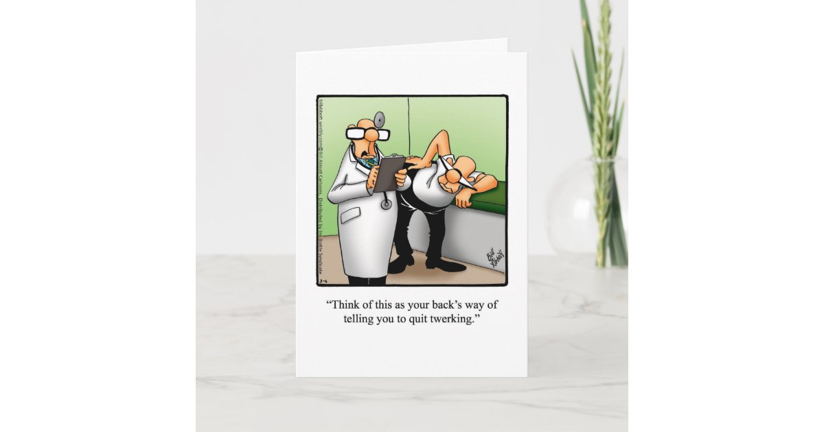 Get Well Humor Greeting Card | Zazzle