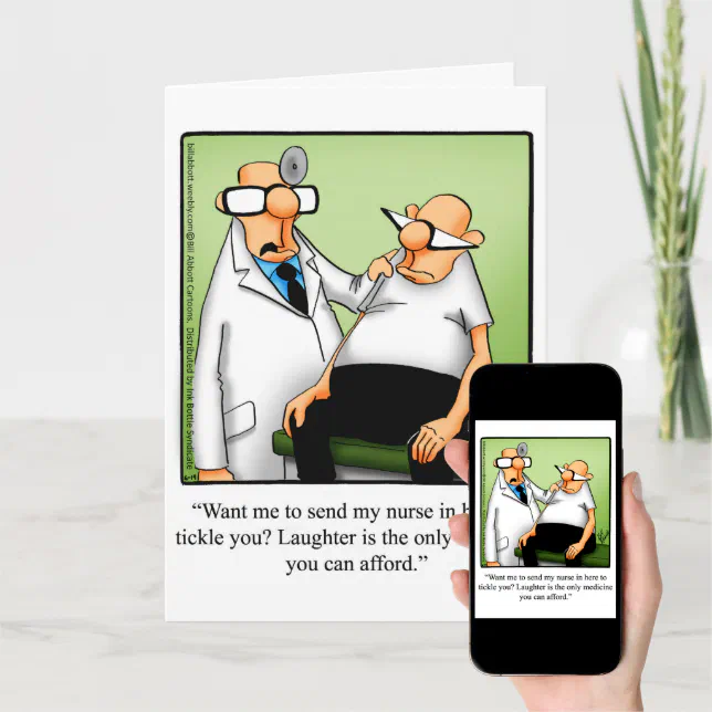 Get Well Humor Greeting Card | Zazzle