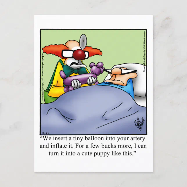 Get Well Humor Postcard | Zazzle