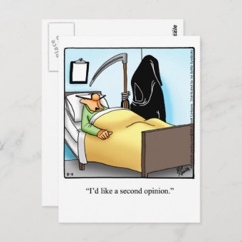 Get Well Humor Postcard | Zazzle