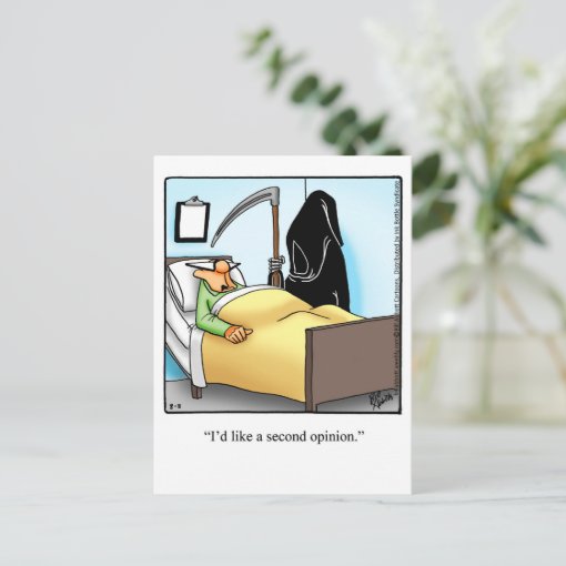 Get Well Humor Postcard | Zazzle