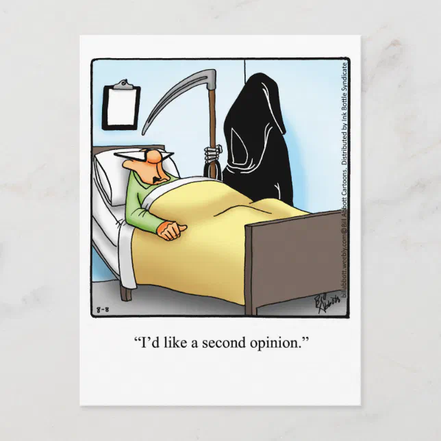 Get Well Humor Postcard | Zazzle