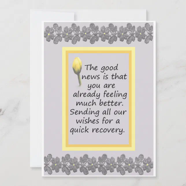 Get Well Single Card for Co-Worker | Zazzle