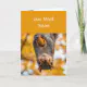 Get Well Soon Fun Upside Down Squirrel Card | Zazzle