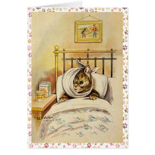 Get Well Soon Kitty Card | Zazzle