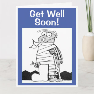 Broken Arm Get Well Cards - Well Wishes Cards | Zazzle