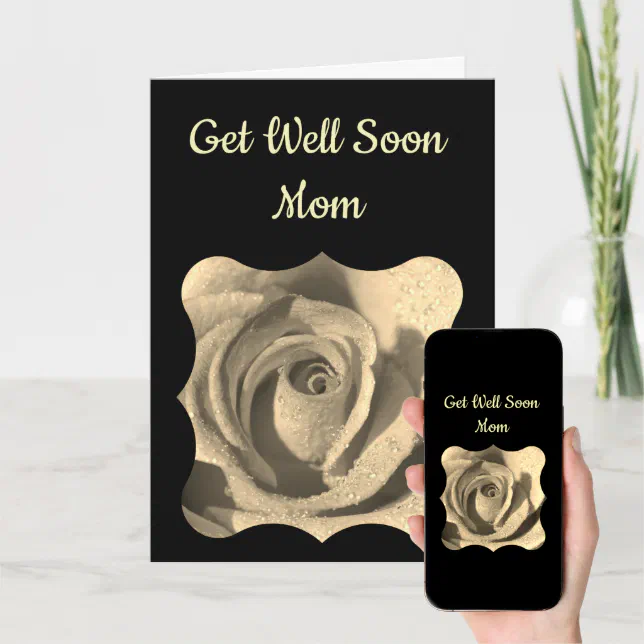 Get well soon Mom Card | Zazzle