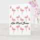 Get Well Soon Pink Flamingo Pattern Card | Zazzle