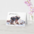 Get Well Soon Pug puppies greeting card | Zazzle