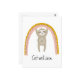 Get Well Soon Sloth and Rainbow Postcard | Zazzle