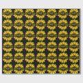 Get Well Soon Sunflower Wrapping Paper | Zazzle