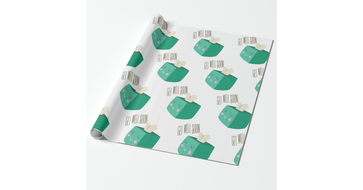 Get Well Soon Wrapping Paper | Zazzle