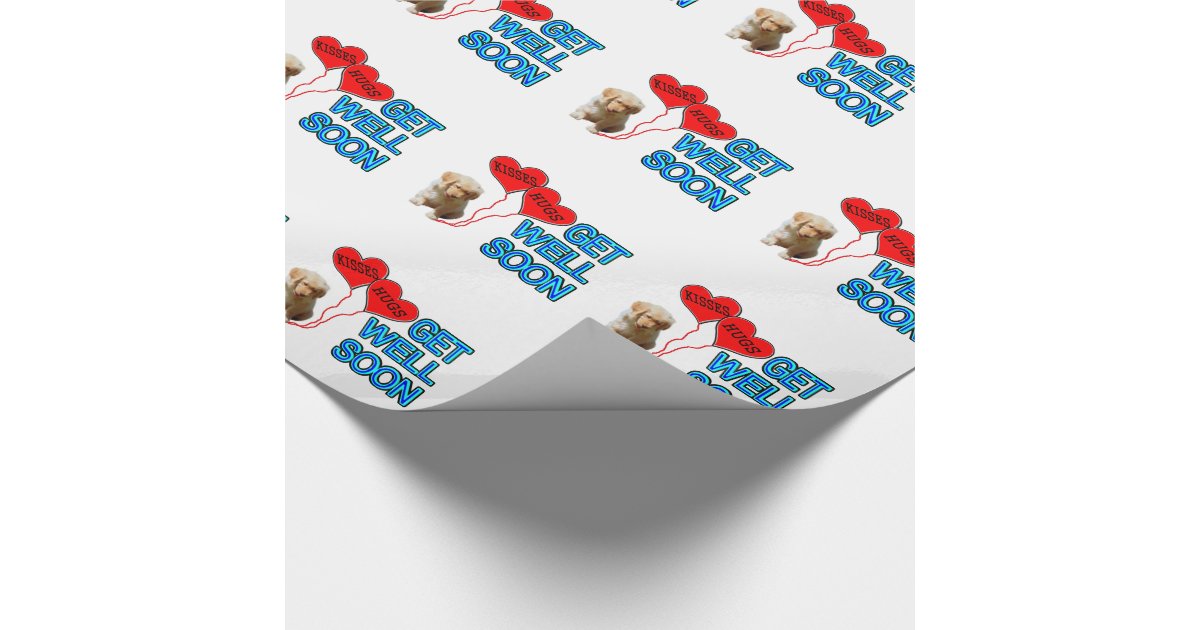 Get Well Soon Wrapping Paper | Zazzle