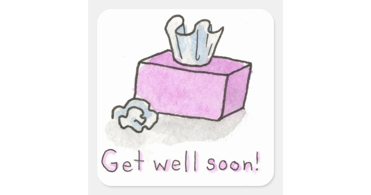 Get Well Stickers | Zazzle